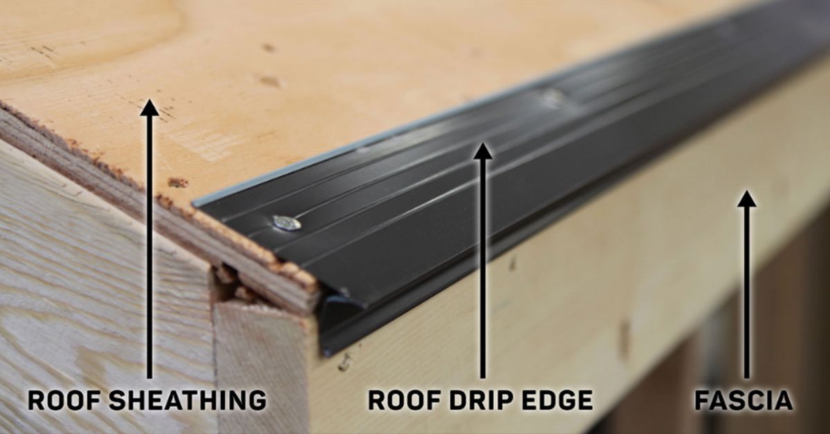 Gutter Drip Edge | Tiger Gutters